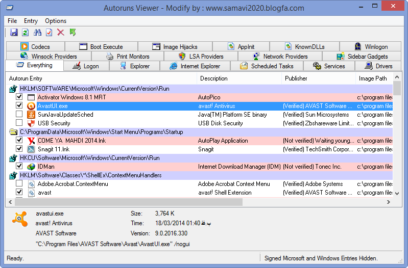 نمایش تمامی فایل های و پروسه های در حال اجرا در رایانه با نرم افزار ...