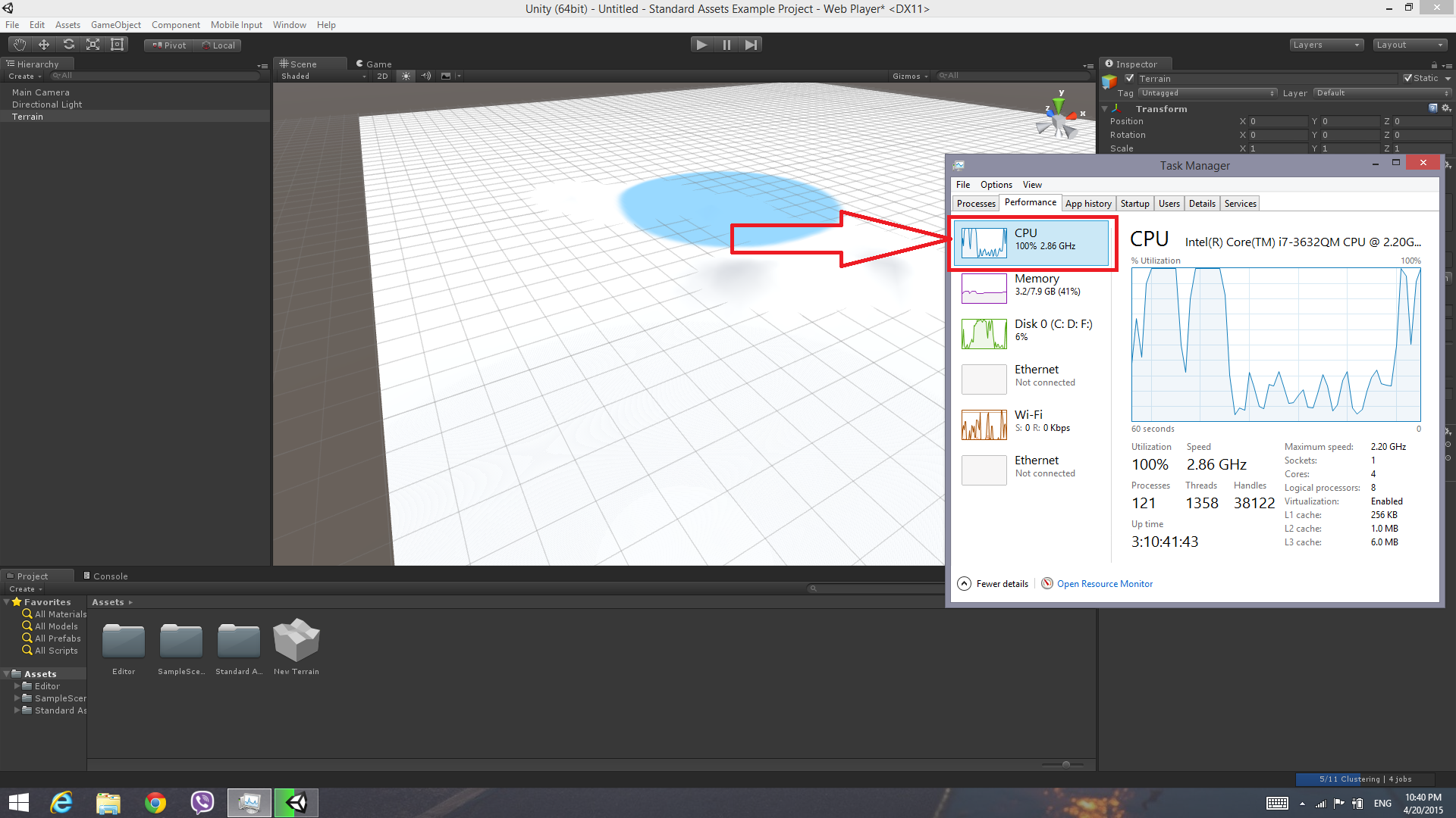 cpu usage in unity 5 !!!!!!!!! - Unity Engine - Unity Discussions
